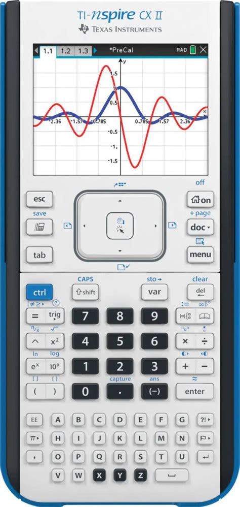 Texas Instruments Ti Nspire Cx Ii Graphing Calculator Animated Plot