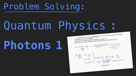 Quantum Physics Problem