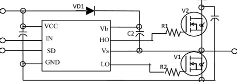 Driving Circuit Of Ir2104 Download Scientific Diagram