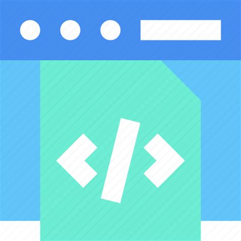 Script File Data Document Format Web Development Web Design Icon