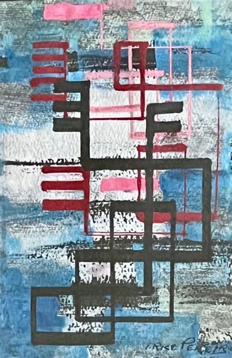 Irene Rice Pereira Abstract American Woman Abstract Non Objective Mid 20th Century Modern