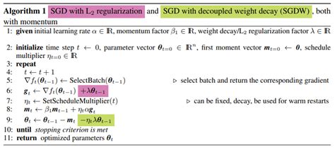 论文阅读Decoupled Weight Decay Regularization 时间溢出的地方