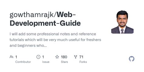 Web Development Guidejavascript Tipspdf At Main · Gowthamrajkweb Development Guide · Github