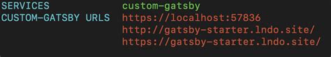 Lando Configuration For Custom Service With Nodejs Building For Gatby Fails · Issue 19 · Lando