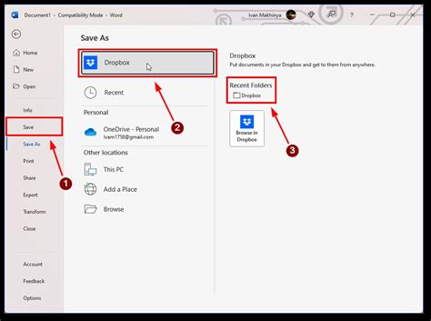 How To Add Dropbox To Office 365 As A Place Tab Tv