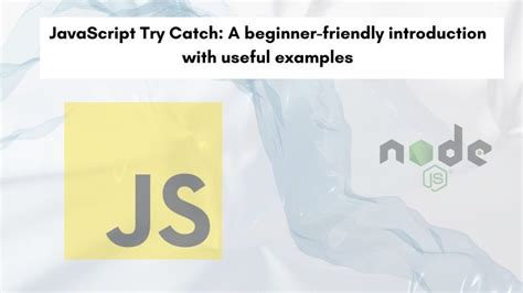 Geshan Manandhar On Linkedin Javascript Try Catch A Beginner Friendly