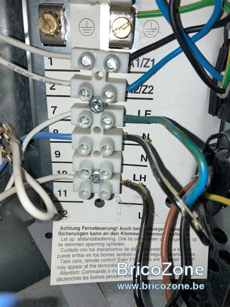 Raccordement Chauffage Accumulation Codes Bornier