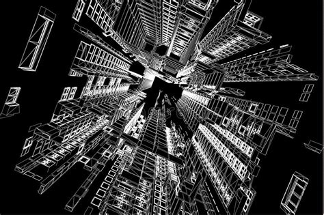 Big Data Visualization Background 3d Big Data Connection Background Cyber Technology Ai Tech