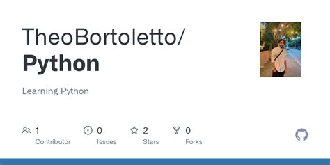 github theobortoletto python learning python