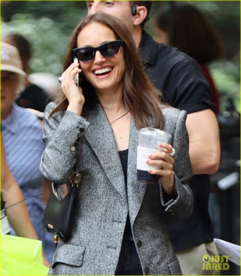 Natalie Portman Films In 3 Different Outfits For A Busy Wednesday Morning On Set With Director
