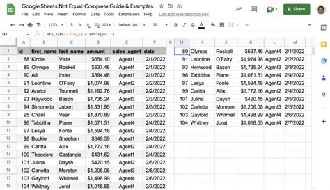 Google Sheets Not Equal Complete Guide Examples Layer Blog