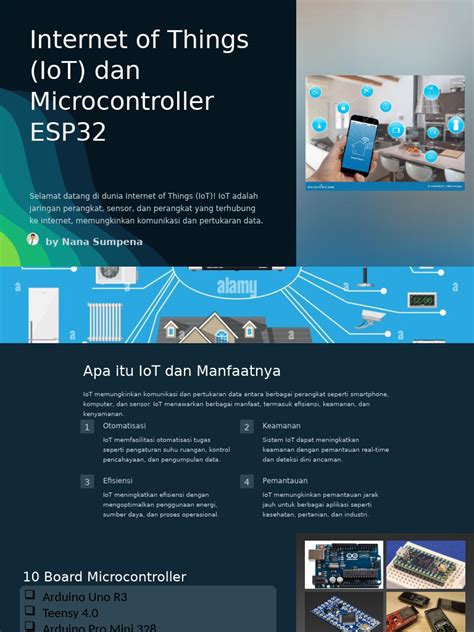 Internet Of Things Iot Dan Microcontroller Esp32 Pdf