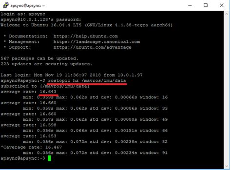 data from ap to ros — dev documentation
