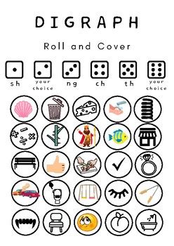 Digraph Games Printable By Dirla Girla In Rd Tpt