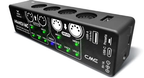 CME H MIDI WC USB Host MIDI Interface Router Filter Mapper