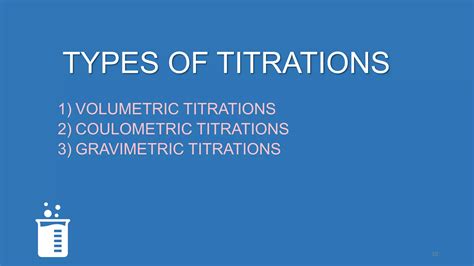 Titrametric Analysis And Its Types Pptx