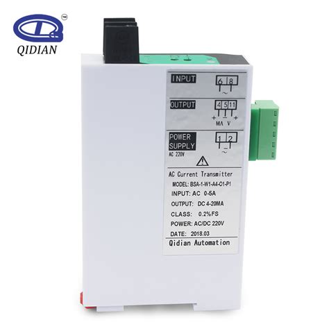 AC Current Sensor Transmitter With A A A A Input MA Signal Output Current Sensor