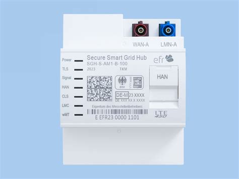Smart Meter Gateway Der Efr Gmbh Zertifiziert