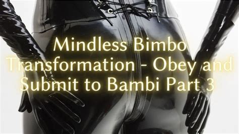 The Nlp Toolbox Mindless Bimbo Transformation Obey And Submit To Bambi Part 3 Rise Of Ai
