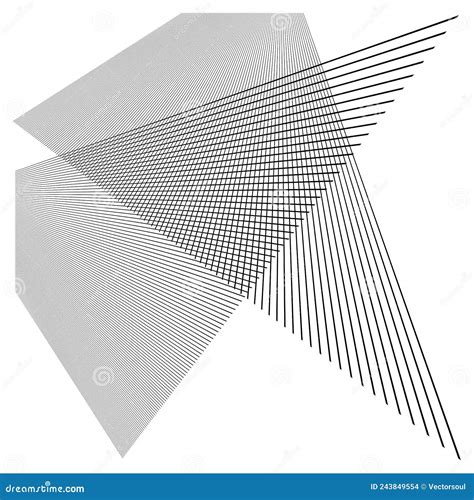 Abstract Random Grid Mesh Lattice Grating And Grille Pattern With Oblique Diagonal Slanting
