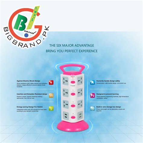 Multifunctional Socket With 12 Universal Socket And 4 Usb Port