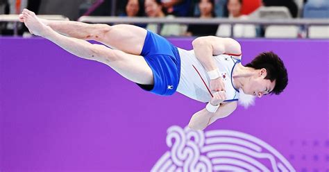 김한솔 체조 남자 마루운동 금메달…아시안게임 2연패 달성 위키트리
