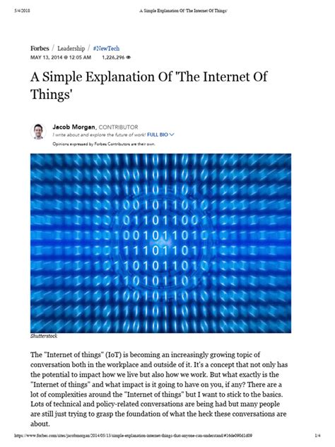 simple explanation pdf internet of things computing