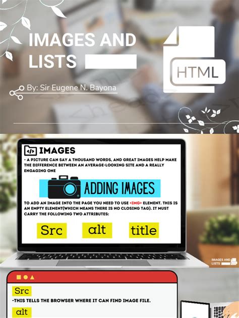 Html Lesson 2 Pdf Html Element Computer File Formats