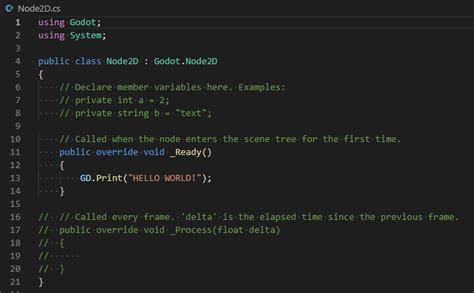 Saved Node2dtscn And Failed To Build Project Solution Ask Gamedevtv