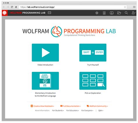 Announcing Wolfram Programming Lab—wolfram Blog