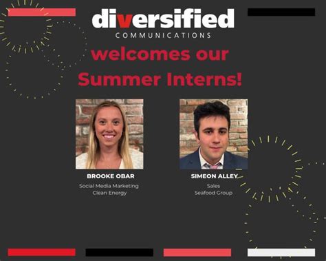 Video Diversified Communications Hq On Linkedin Summerinternship