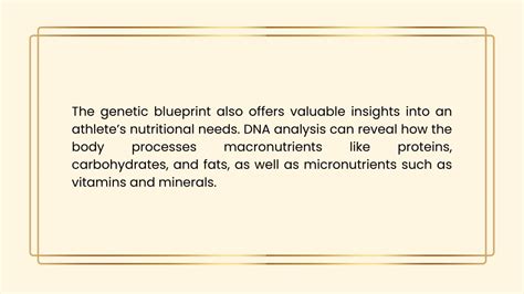 Ppt Genetic Blueprint The Future Of Athletic Training Powerpoint Presentation Id 13842196