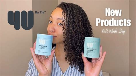 I Tried The New 4u By Tia Strong Hold Gel And Deep Conditioning Mask