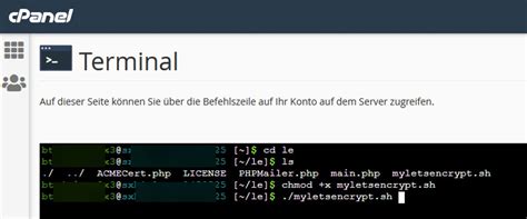 Lets Encrypt Zertifikate Generieren Und Mit Cpanel Nutzen Host Europe