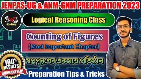 🔴 Logical Reasoning Class Topic Counting Of Figures Jenpas Ug Preparation 2023 Anm Gnm