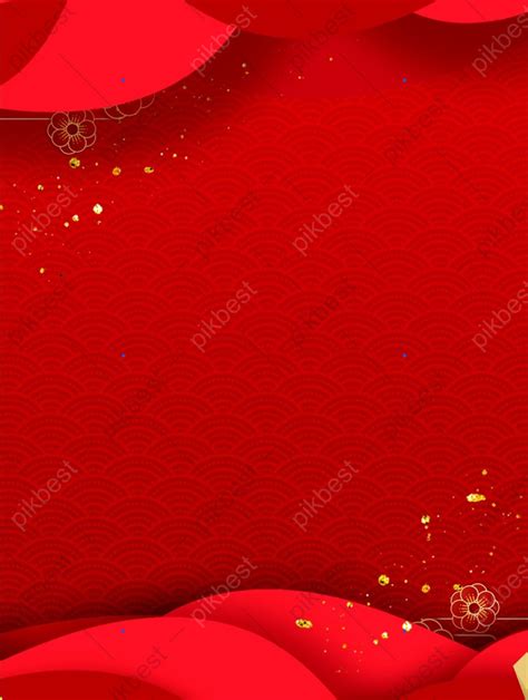 Plain Red Poster