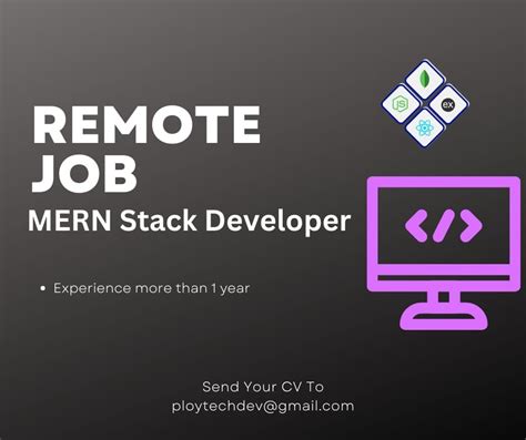 remotejob merndeveloper mernstackdeveloper reactjs reactdeveloper
