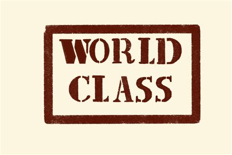 Becoming World Class