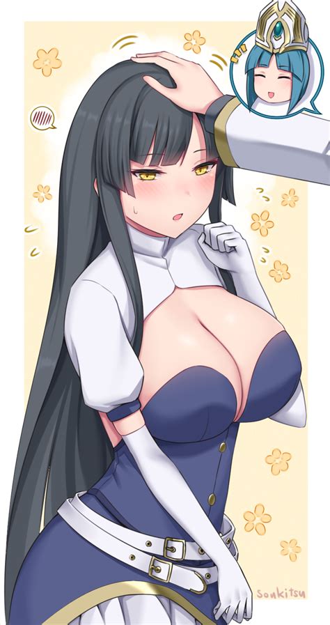 Soukitsu Kaguya Jingu Under Night In Birth Under Night In Birth Sys Celes Highres Girls