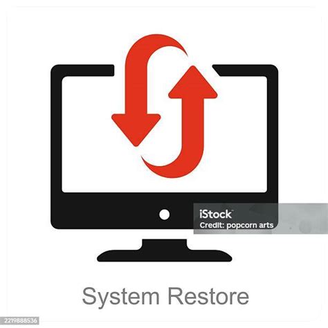 System Restore Stock Illustration Download Image Now Concepts Concepts And Topics Design
