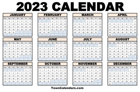 Printable Calendar Towncalendars Com Printable Calendar Towncalendars Com