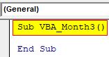 VBA Month Function How To Use Month Function In Excel VBA