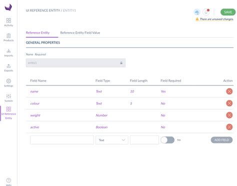 akeneo ui reference entity custom entities data management webkul