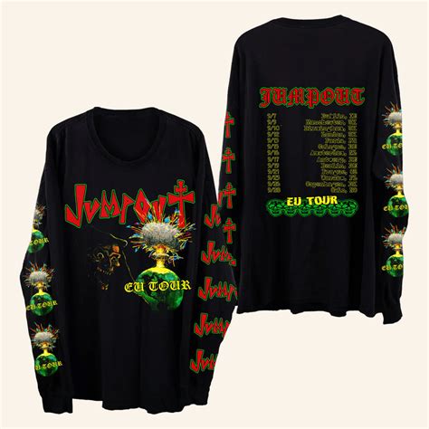 Osamason Merch End Times Jumpout Eu Tour Long Sleeve Shirt Music T