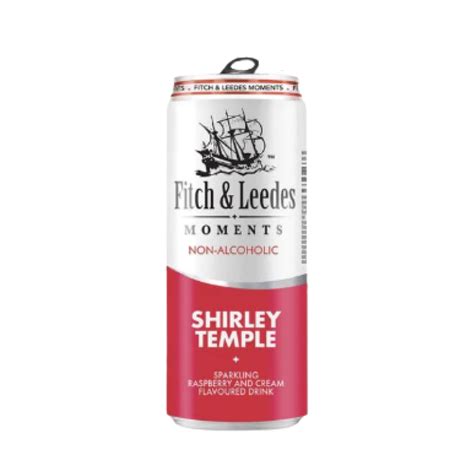 Fitch And Leedes Moments Shirley Temple 330ml Non Alcoholic 6pack