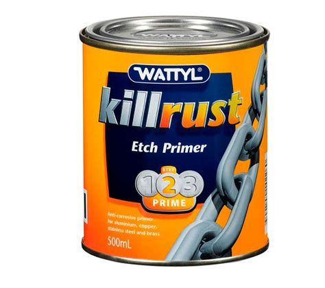 Wattyl Killrust Etch Primer 500ml By Wattyl At Mitre 10