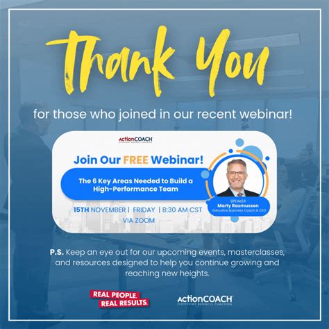 Marty Rasmussen On Linkedin Webinars Freewebinar