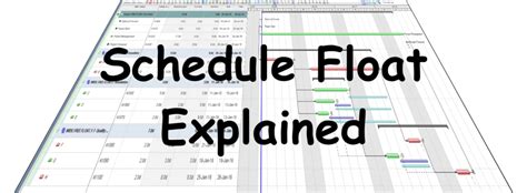 Schedule Float Explained Ten Six Consulting