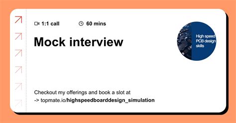 mock interview with highspeedboarddesign simulation