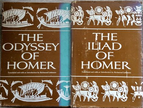 Sold Price The Odyssey And The Iliad Translated By Richmond